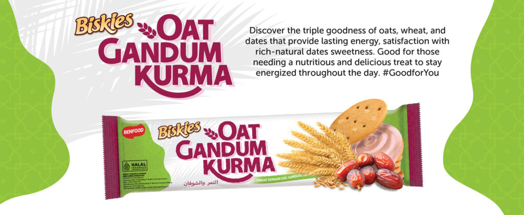 Biskies Oat gandum Kurma - PT Benfood Dinamika Sentosa